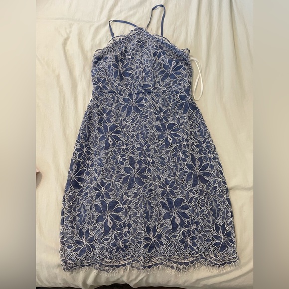 Dresses | Lacy Mini Dress | Poshmark